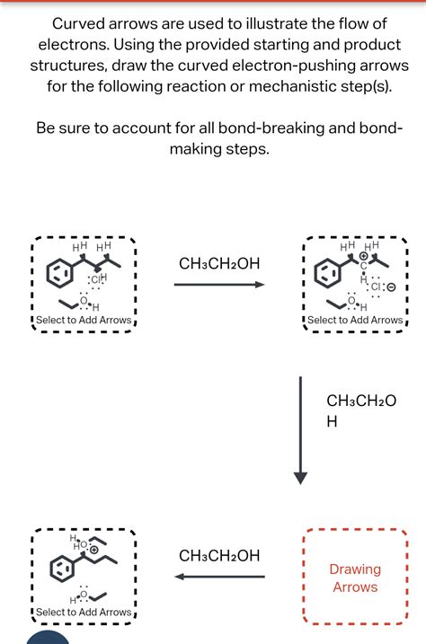Solved Curved arrows are used to ﻿illustrate the flow | Chegg.com