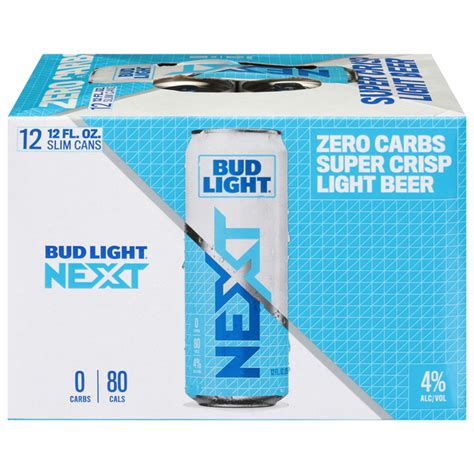 Bud Light Next 12 Pack 12oz Slim Cans Products Lowes Foods To Go