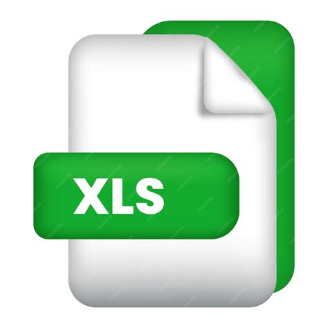 Premium Vector Xls File Format Icon Isometric Illustration Of Xls