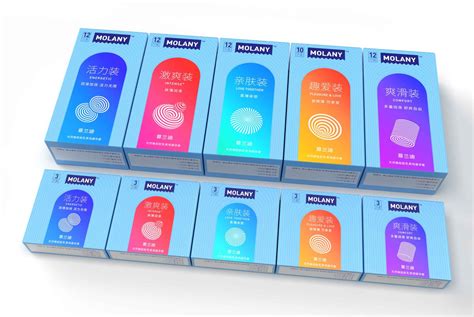 Packaging Design For Molany Intimate Passion Series World Brand