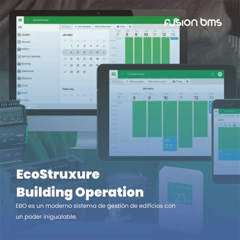🌿 Transforma tu Edificio con EcoStruxure Building Operation 🌿⁣ | FusionBMS