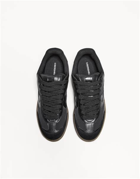 რეტრო სტილის სქელძირიანი ბოტასები კაცი Bershka