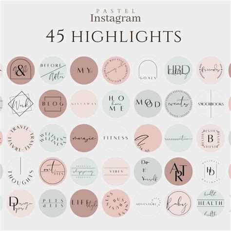 Instagram Story Highlight Covers Kit Artofit
