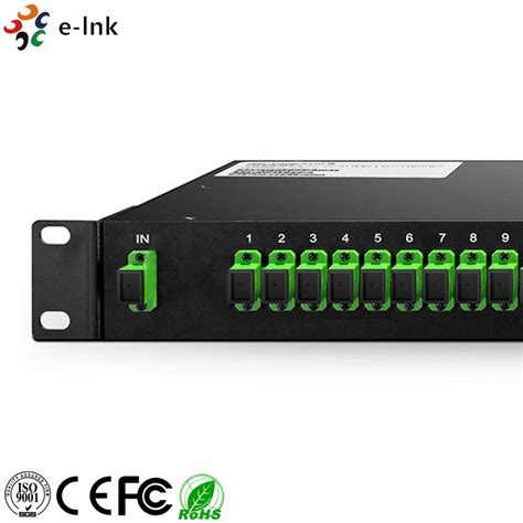 E Link Poe Power Splitter Rack Mount Planar Lightwave Circuit Splitter