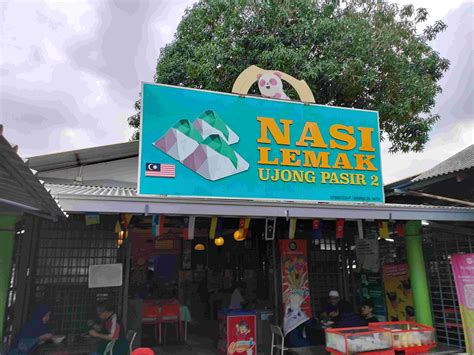 Tempat Makan Sedap Melaka 2024 Nasi Lemak Ujong Pasir 2 Melaka — Bidasari