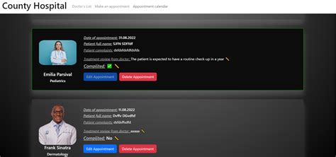Github Dmytro Kuzmy Hospital Application For Creating An Appointment With A Doctor