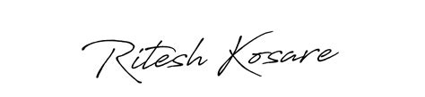 73 Ritesh Kosare Name Signature Style Ideas Superb E Sign