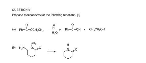 Solved QUESTION Propose Mechanisms For The Following Chegg Com