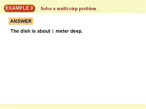EXAMPLE Solve A Multistep Problem Solar Energy