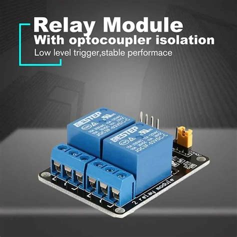 BESTEP 2 Channels 3V Relay Low Level Module Trigger With Optocoupler RoboticsDNA