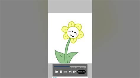 рисую флауи #андертейл #флауи - YouTube