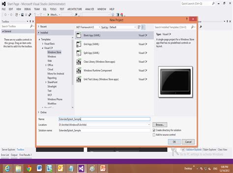 Architas Blog Windows 8 Extended Splash Screen