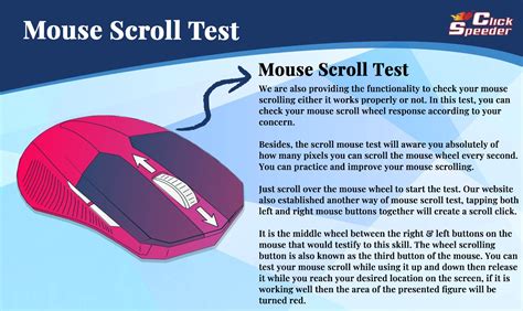 Mouse Test Test The Mouse Keys