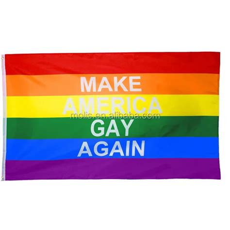 Custom LOVE WINS Rainbow LGBT Gay Pride Flag With Brass Grommets