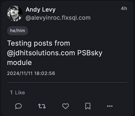 Posting To Bluesky Via Powershell On Macos Flxsql With Andy Levy