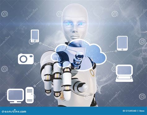 Cloud Computing Stock Illustration Illustration Of Contact 51549340