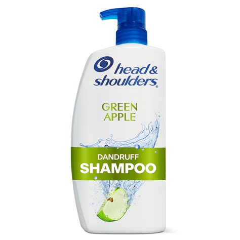 Head And Shoulders Green Apple Dandruff Shampoo 28 2 Oz For Dry Itchy Scalp