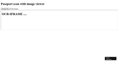 Ocr Teserract Forked Codesandbox