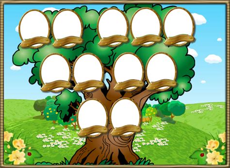 Древо семьи шаблон в Word для редактирования скачать бесплатно на русском языке Word и Excel