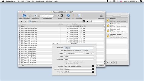 cyberduck ftp and sftp browser for mac os x softpedia