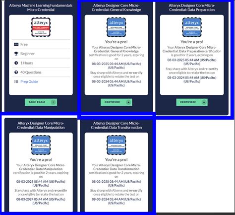 Alteryx Designer Core Certification 5th Week At Dsde The Data School