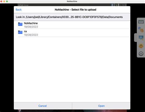 Nomachine Forum Upload File From Client Does Not Show Normal Mac Finder
