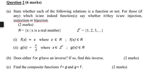Solved Question Marks A State Whether Each Of The Chegg