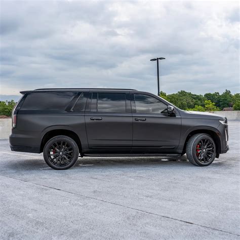 Blackout Window Molding Kit Fits 2025 Cadillac Escalade Vip Auto