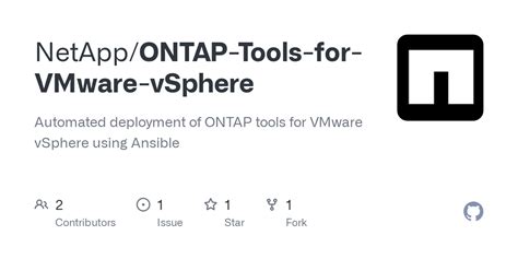 Github Netappontap Tools For Vmware Vsphere Automated Deployment Of Ontap Tools For Vmware