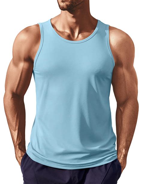 Coofandy Mens Workout Tank Tops Upf 106 Sleeveless Gym Muscle Shirts