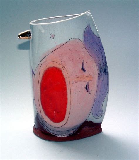 Early Facepot Jug With Female Shape To Exterior Slipware 2002