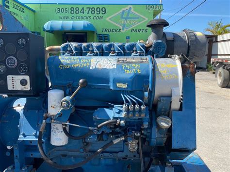 Used Deutz Engine Assy For Sale Miami Florida United States Engine