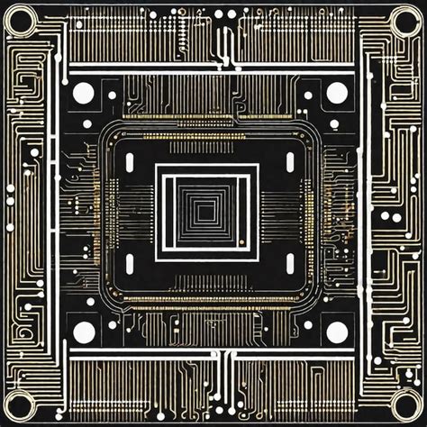 Premium Photo Inside The Microchip Circuitry