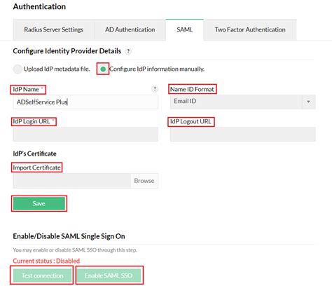 Configuring Saml Sso For Manageengine Firewall Analyzer
