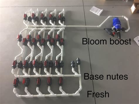 Diy Fertigation For 5 Zone Flower Op R Macrogrowery