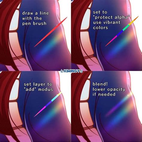 🌈heres A Tutorial Of How I Do The Rainbow Effect I Didnt Use The