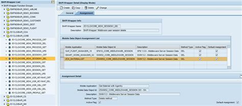 solved data object assignment for bapi syclo core mdw se sap