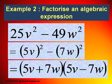Tip Belajar Matematik Tips For Learning Mathematics Factorization Perfect Squares Type 2