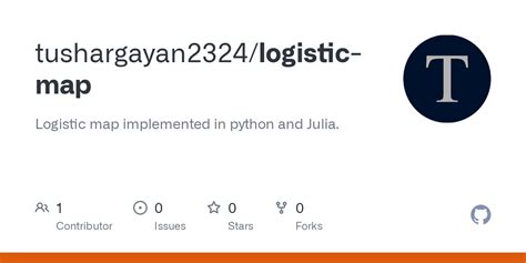 GitHub Tushargayan Logistic Map Logistic Map Implemented In Python And Julia