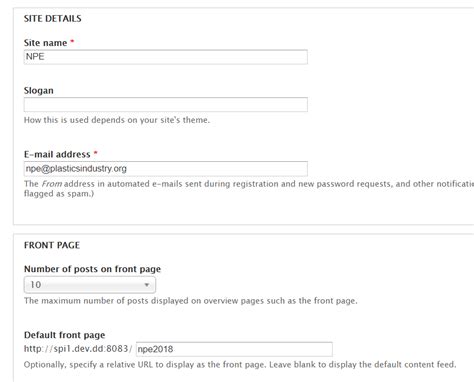 Php Drupal Homepage Title In Browser Tab Stack Overflow