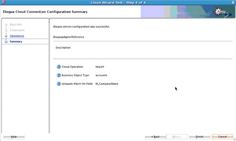 Designing An Integration With The Adapter Configuration Wizard