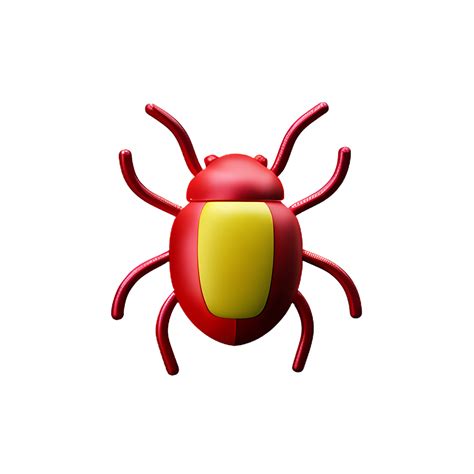 Bug 3d Rendering Icon Illustration 29188398 Png