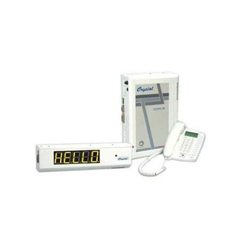analog crystal intercom epabx system for apartment number of lines