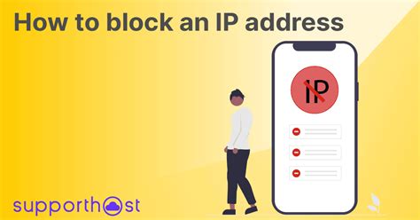 how to block an ip address supporthost