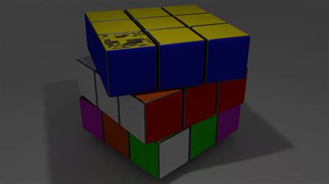 Need Help On Colour Fade Of Rubic Cube Works In Progress Blender Artists Community