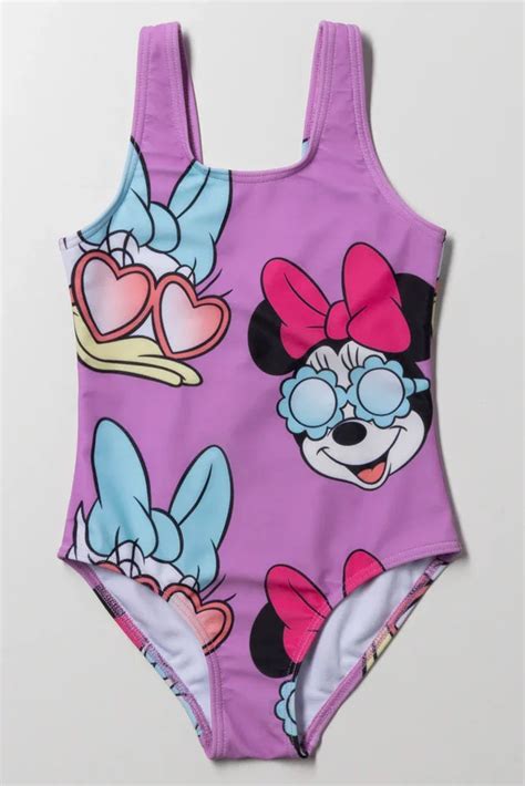 Minnie Mouse Swimsuit Purple Ackermans