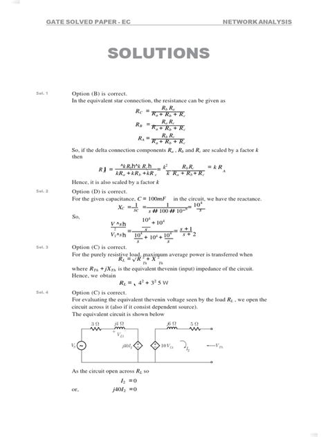ec network analysis 32 70 answers pdf electrical network network