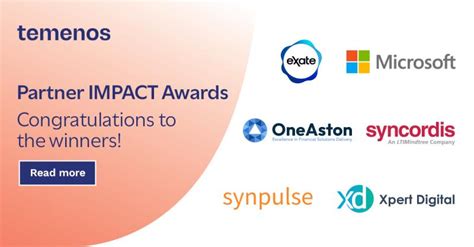 Temenos Celebrates Partner Success With Impact Awards Temenos