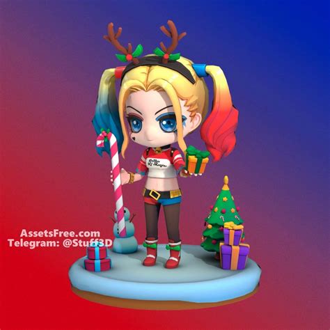 Harley Quinn 3d Print Model Free High Quality Models For Your