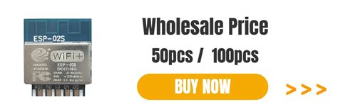 wi fi module esp 02s tywe2s serial golden finger package esp8285 wirel